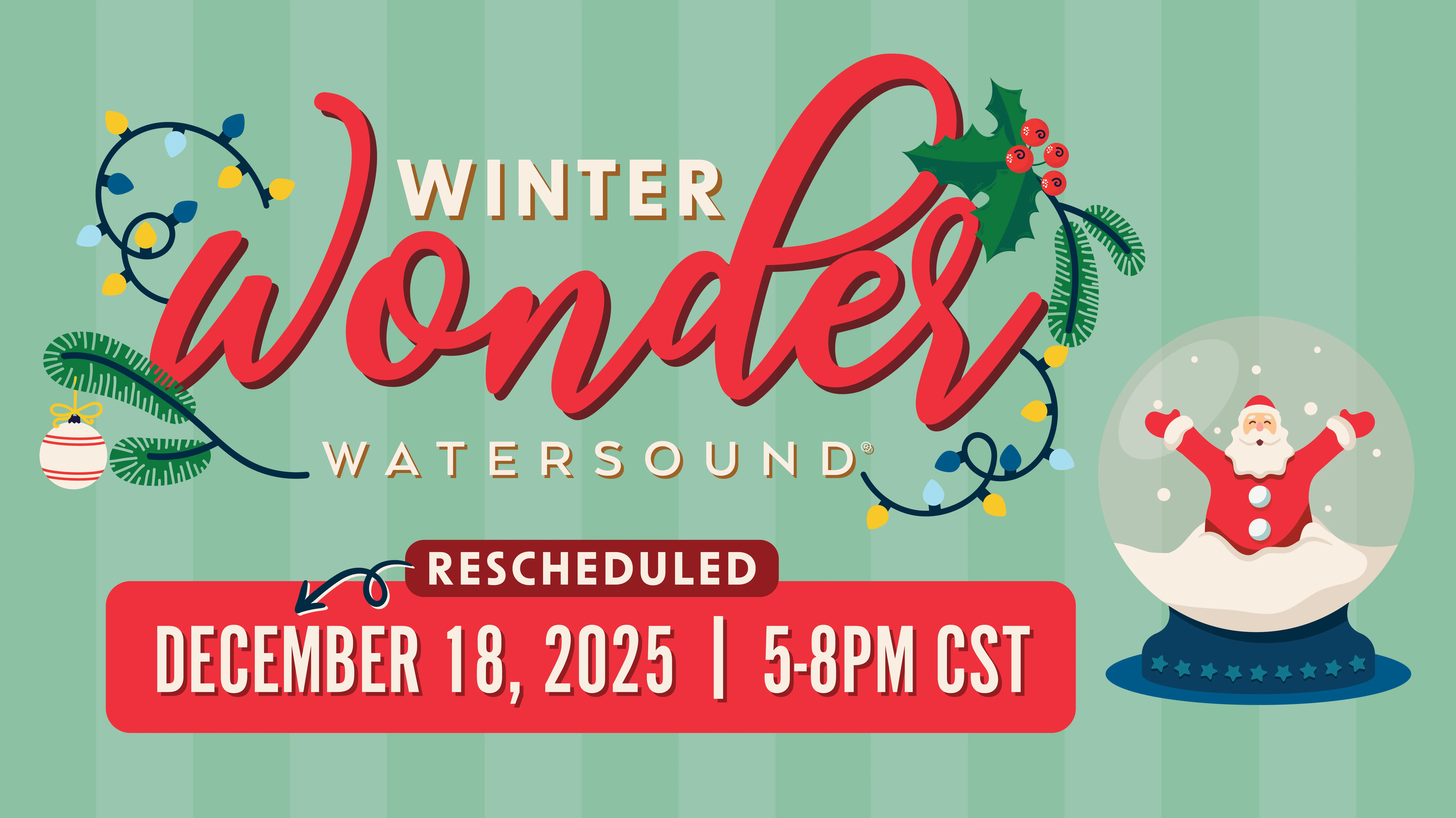 Winter Wonder Watersound - Watersound Town Center - The St. Joe Company