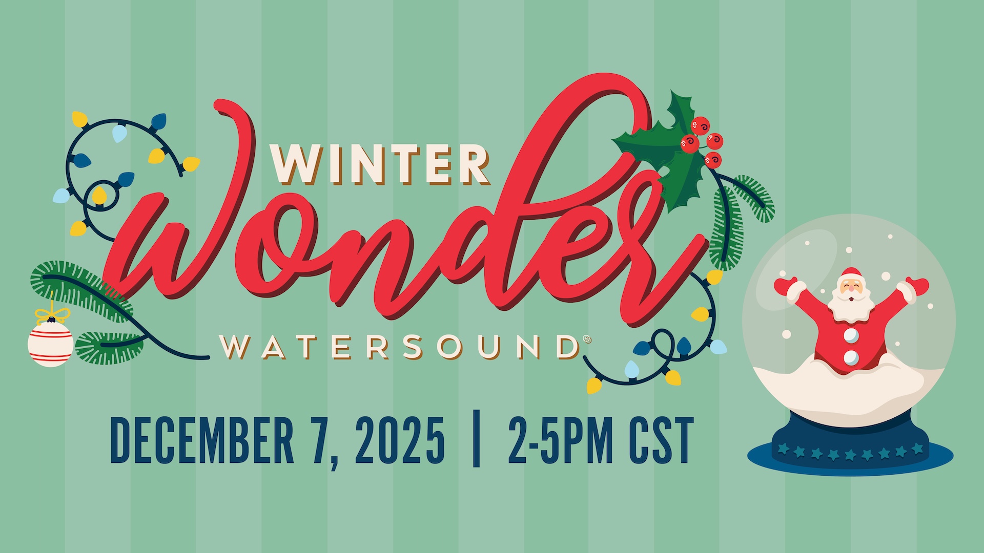 Winter Wonder Watersound - Watersound Town Center - The St. Joe Company